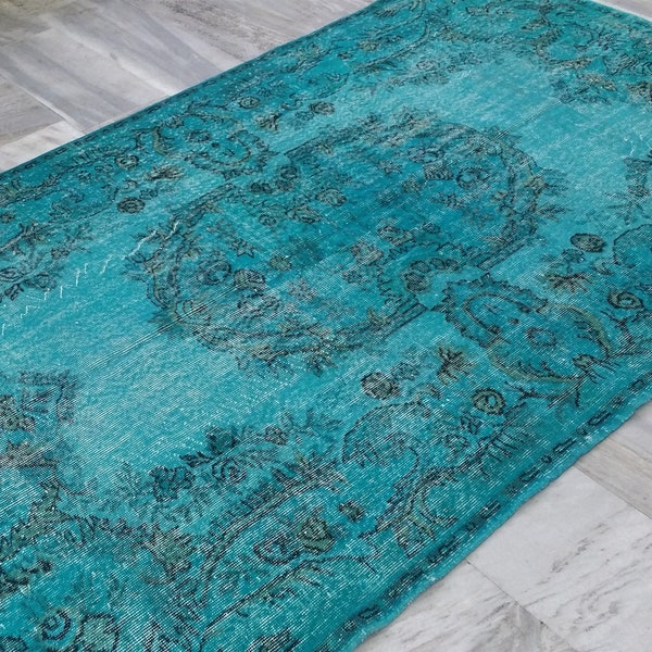 Turquoise Rug - Etsy