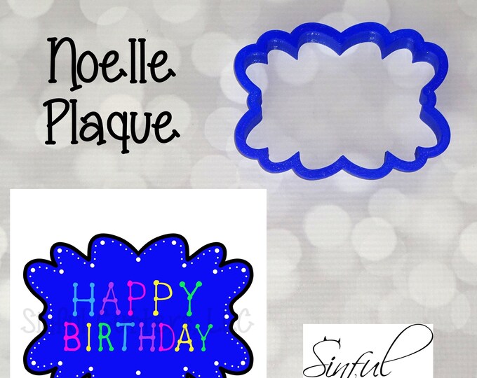 Joy Christmas Cookie / Fondant Cutter | Etsy