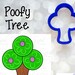 Poofy Tree Broccoli Cookie / Fondant Cutter - Etsy