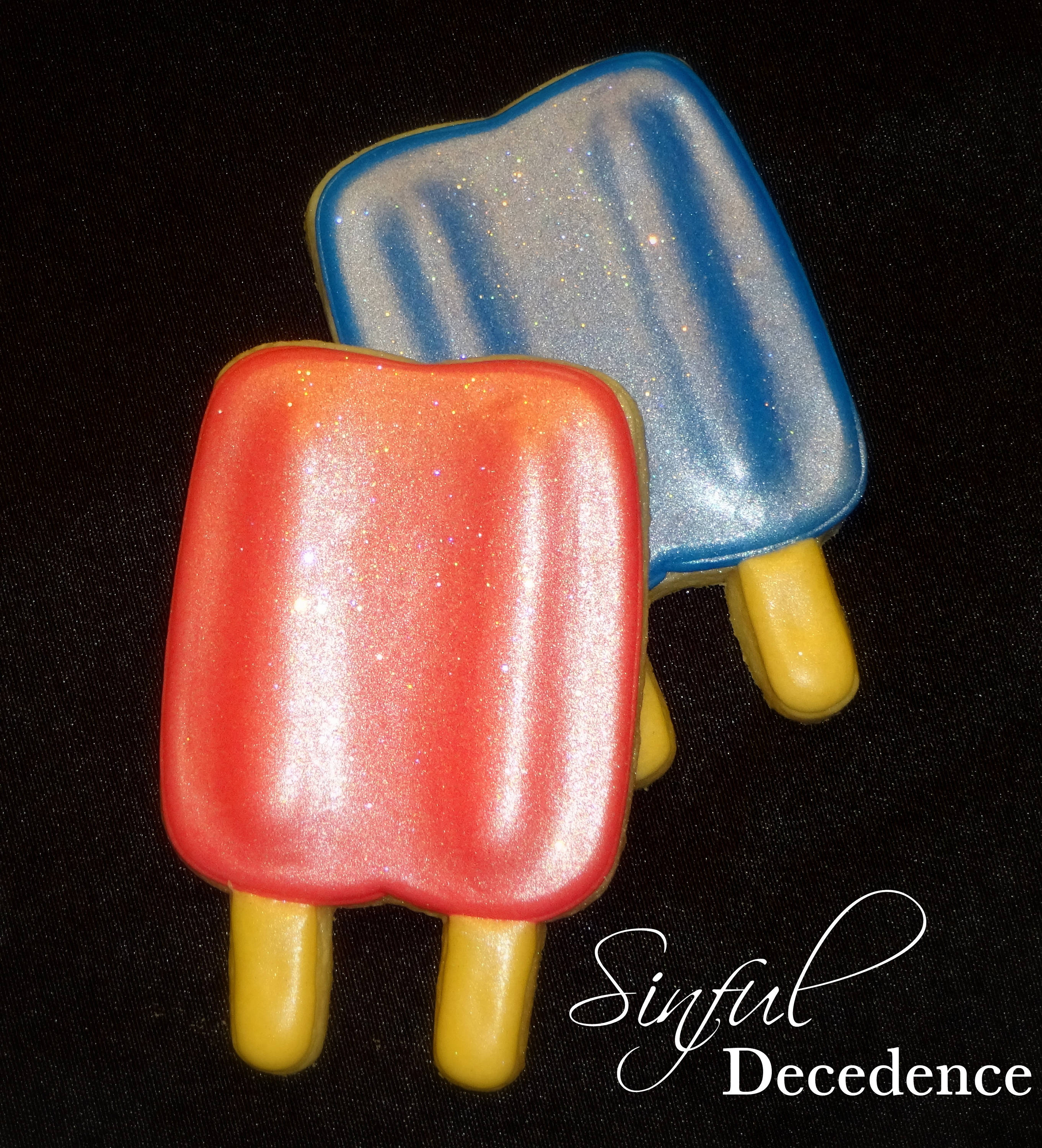 Double Popsicle Cookie / Fondant Cutter - Etsy