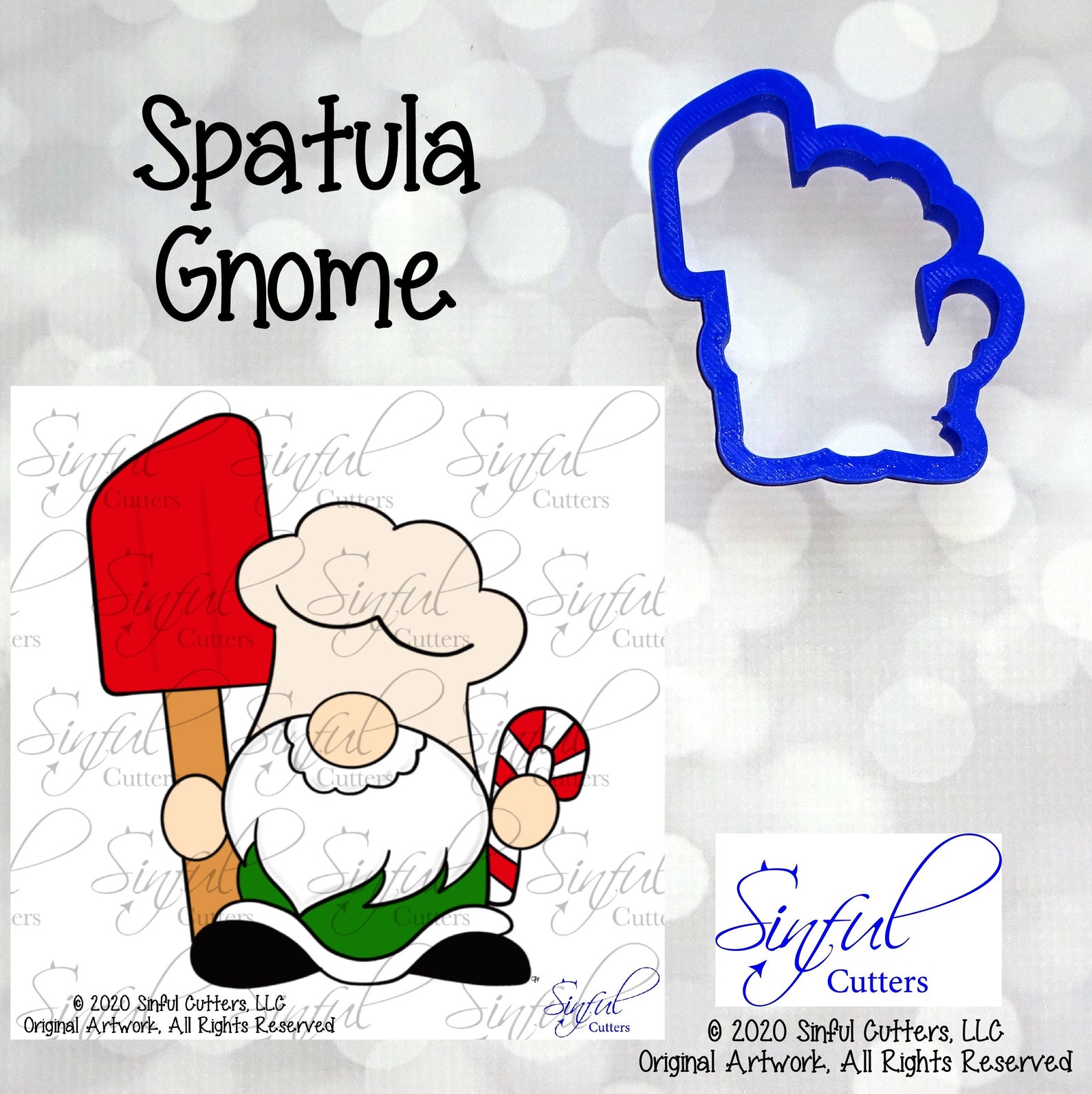 STL Files ONLY 3.5 Baking Gnomes 6 Pc Set Print at - Etsy