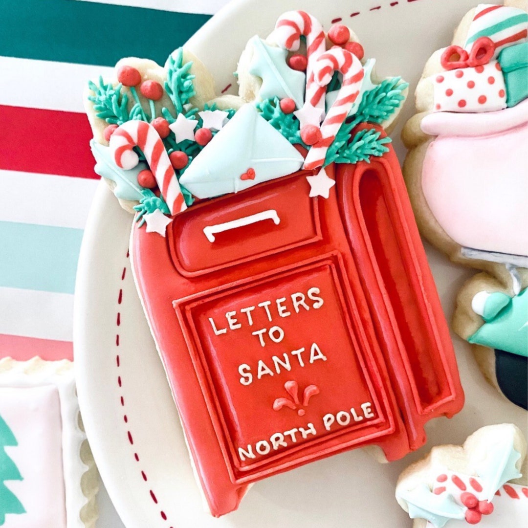 Holiday Mailbox 4 Sizes Cookie Cutter STL Files, Print at Home, Sugar ...