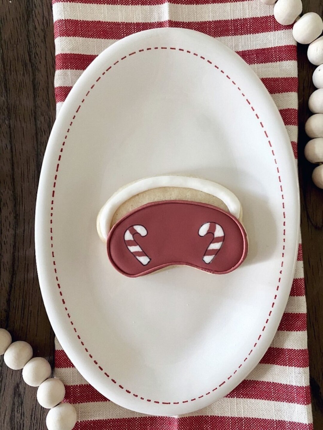 Sleep Mask Cookie Cutter STL Files: Christmas Baking, Slumber Party (2 ...