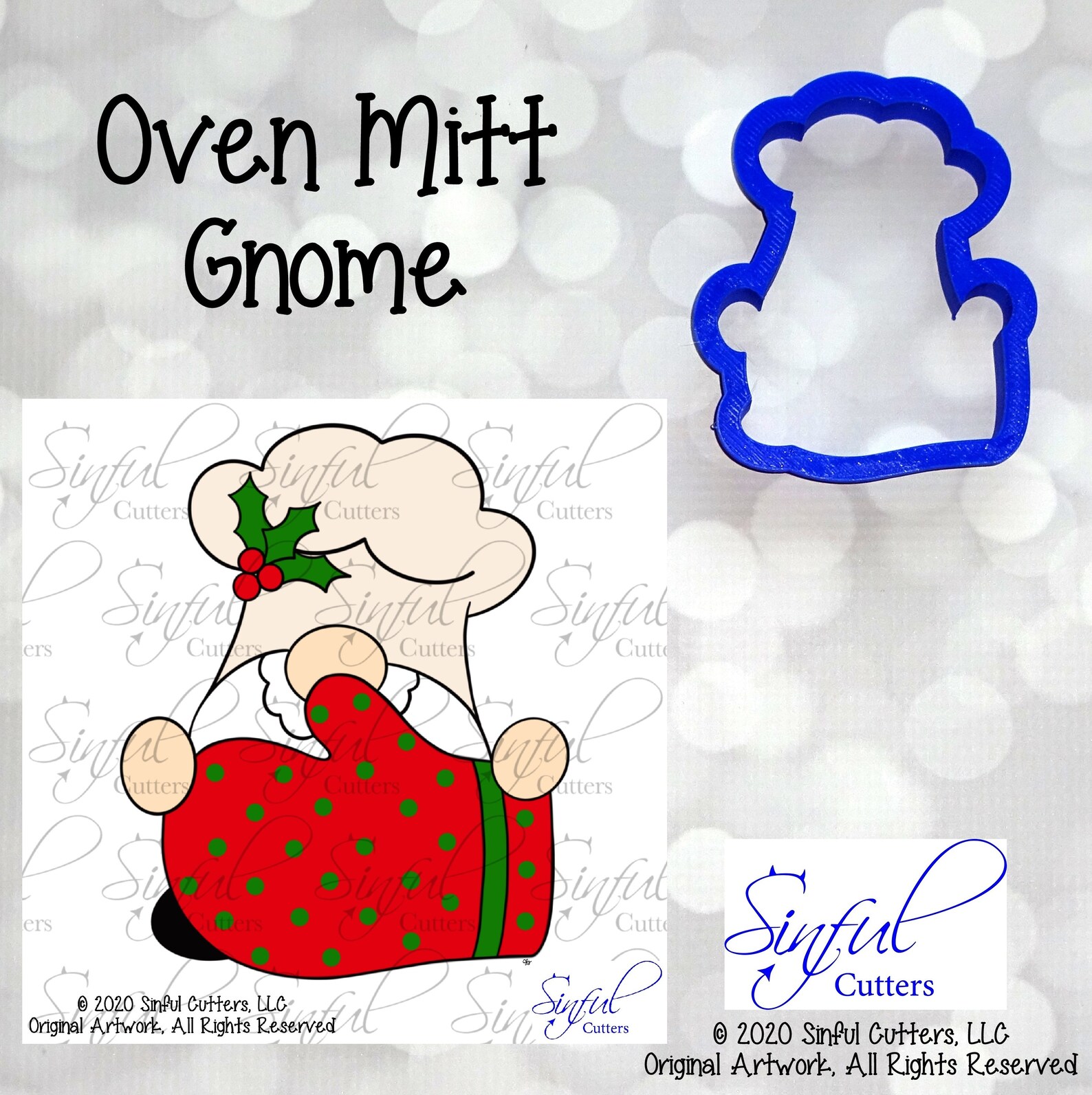STL Files ONLY 3.5 Baking Gnomes 6 Pc Set Print at - Etsy