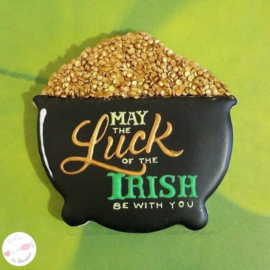 Cauldron Cookie Cutter STL Files: Pot of Gold, Halloween Baking (5 ...