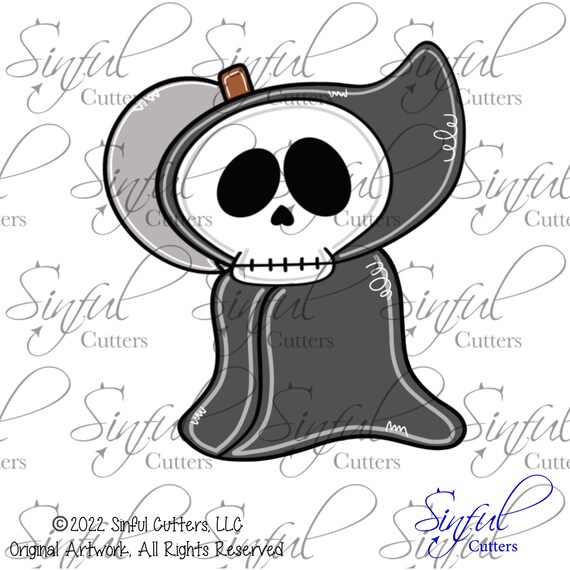 Printable Grim Reaper Eddie Edible Print .PNG File / Clipart - Etsy Ireland
