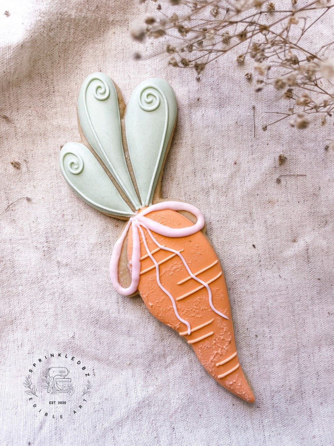 Geeji's Carrot 3.5" Cookie Cutter STL File, Print at Home, Easter Sugar ...