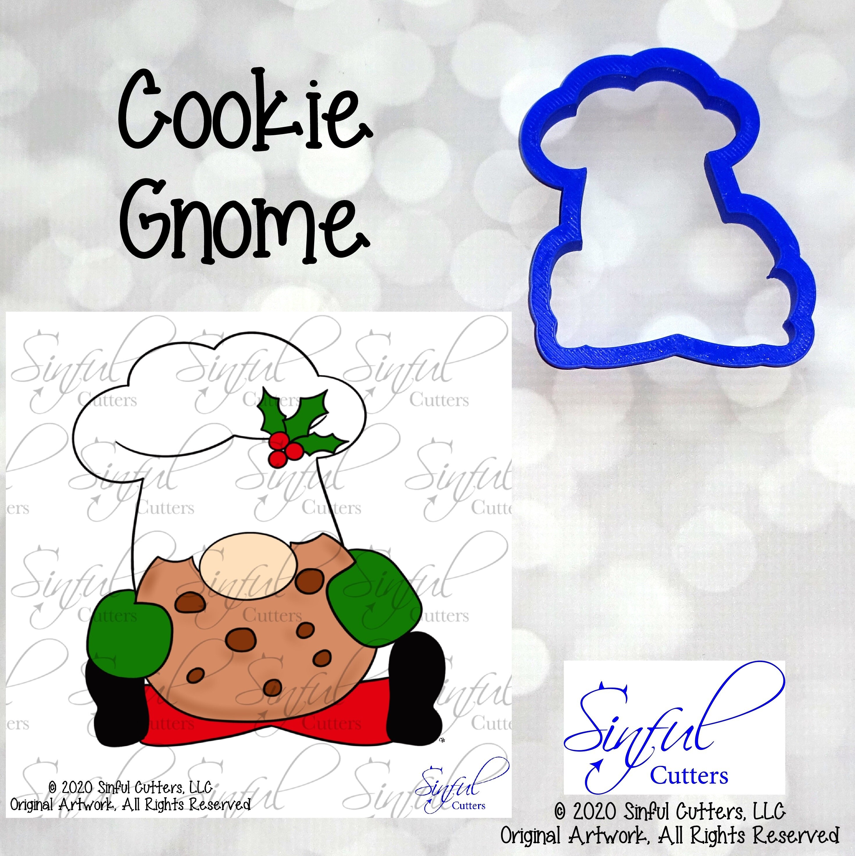 STL Files ONLY 3.5 Baking Gnomes 6 Pc Set Print at - Etsy