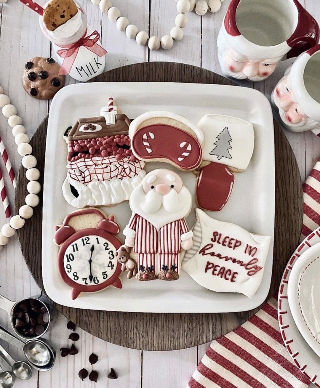 Class Cutters Sleepy Santa Online Class by Be Still Bakery - Etsy