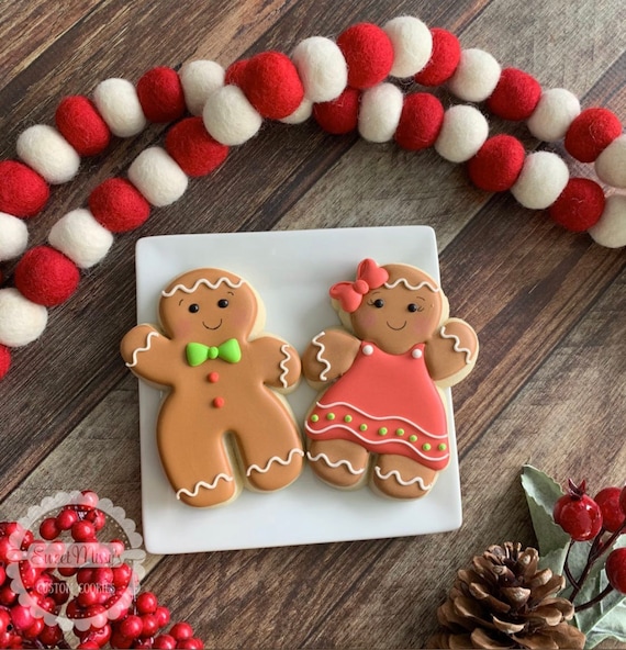 Gingerbread Girl Cookie