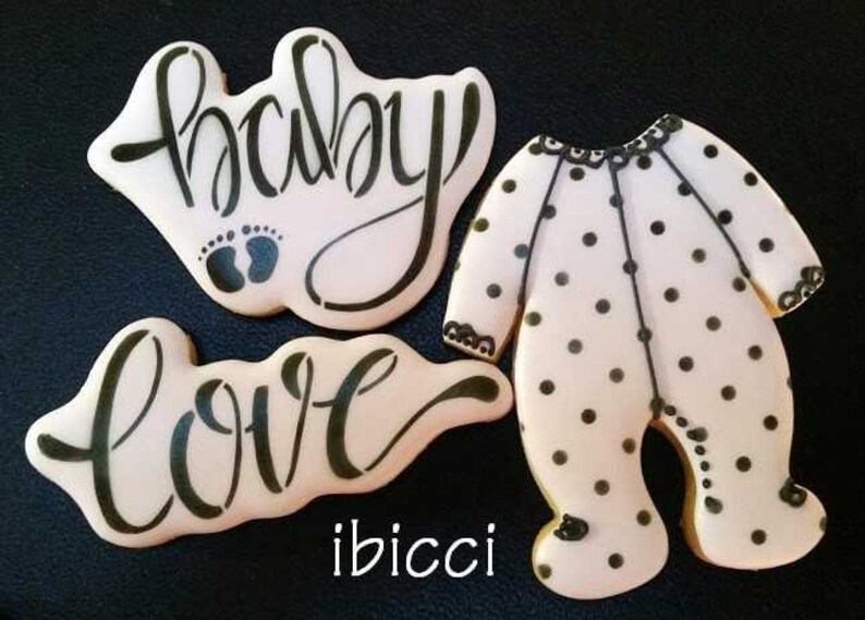 Love Script Cookie / Fondant Cutter and Stencil Optional - Etsy