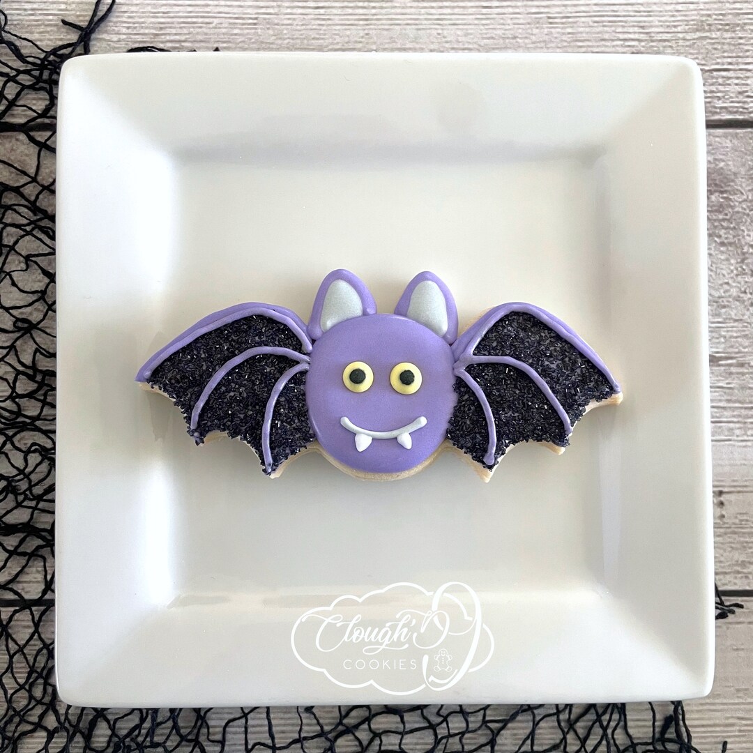 Flying Bat Cookie Cutter / Fondant Cutter / Clay Cutter by Clough'd 9 ...