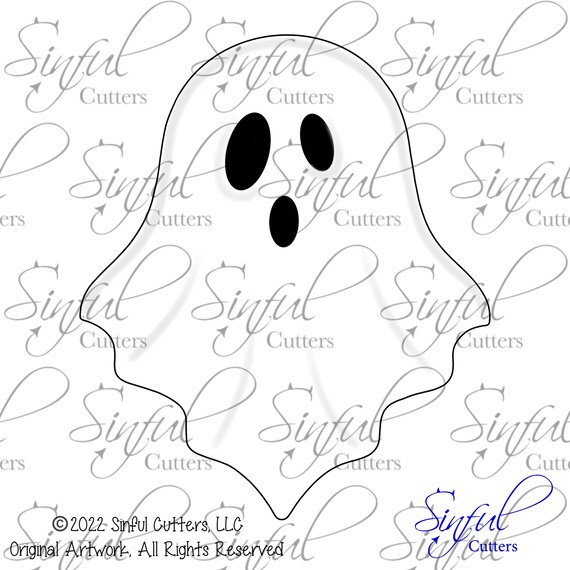 Printable Floating Ghost Eddie Edible Print .PNG File / - Etsy