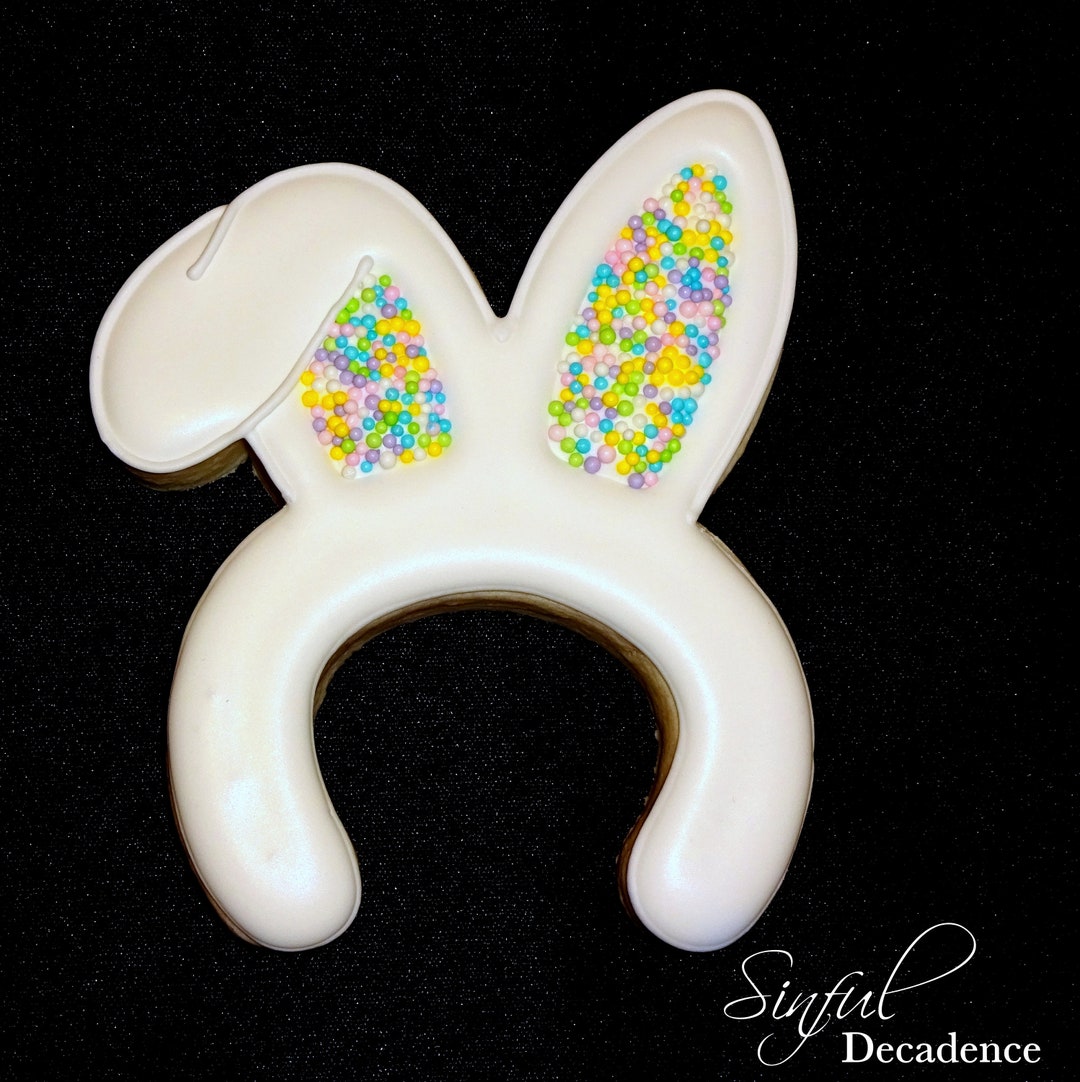 Mini Bunny Ears Headband 2" Cookie Cutter STL File, Print at Home ...