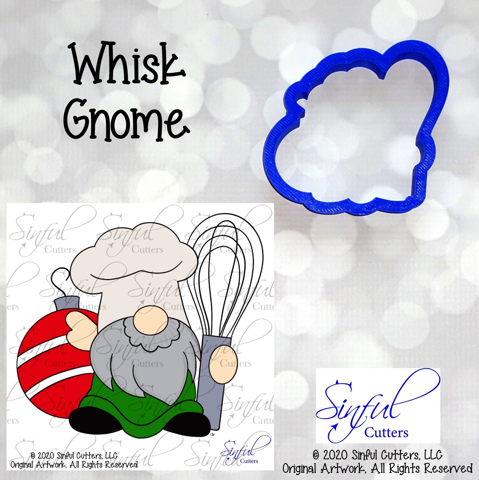 STL Files ONLY 3.5 Baking Gnomes 6 Pc Set Print at - Etsy