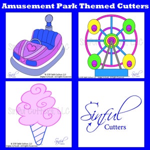 Roller Coaster Cookie / Fondant Cutter - Etsy