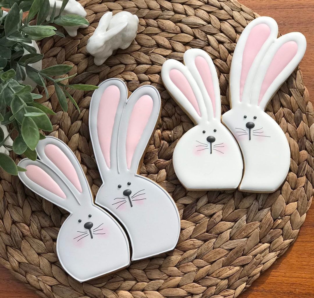 SMALL Snuggle Bunnies 2 Pc Cookie Cutter STL Files & PNG Clipart Print ...