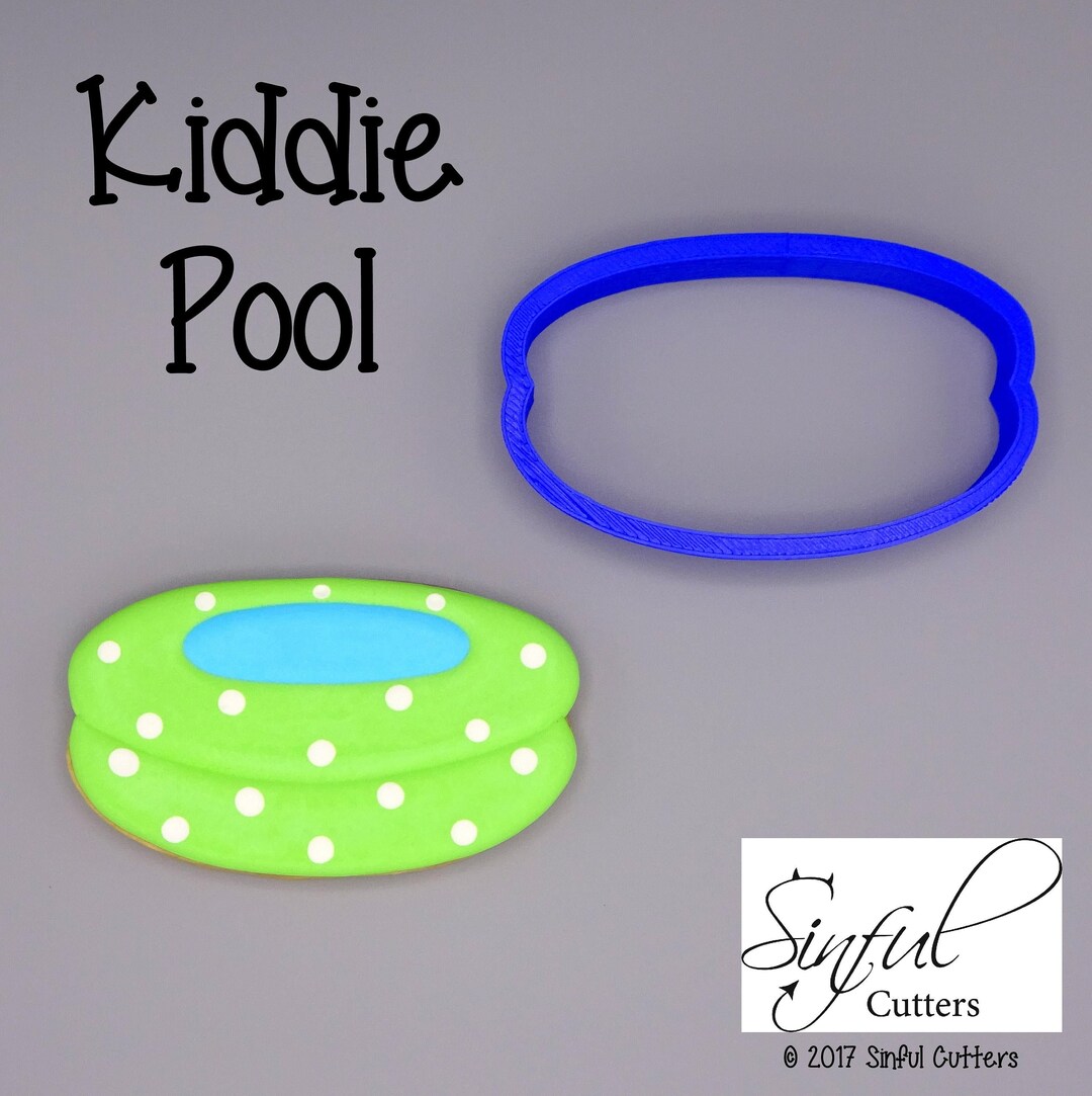 Kiddie Pool Summer Cookie / Fondant Cutter - Etsy
