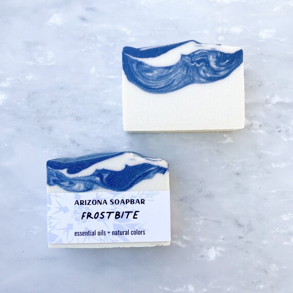 Frostbite Bar Soap With Essential Oils | Etsy