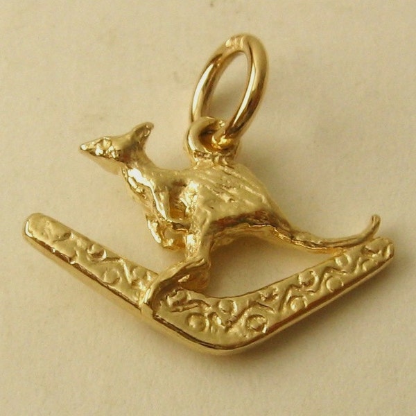 Boomerang Charm - Etsy