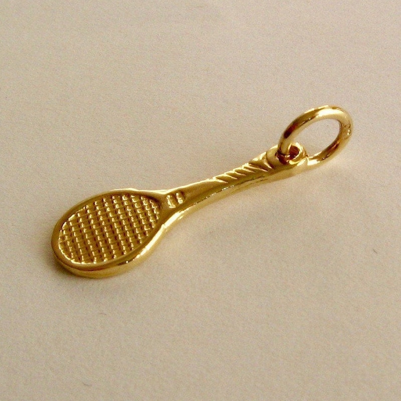 Tennis Racket Charms - Etsy