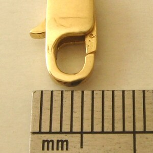 13 Mm Genuine 9K 9ct Solid Gold Parrot Lobster CLASP With JUMP RING - Etsy