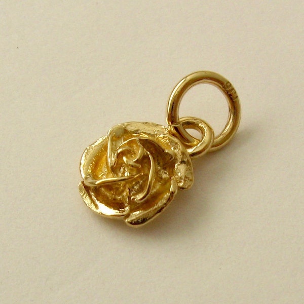 Rose Charm - Etsy