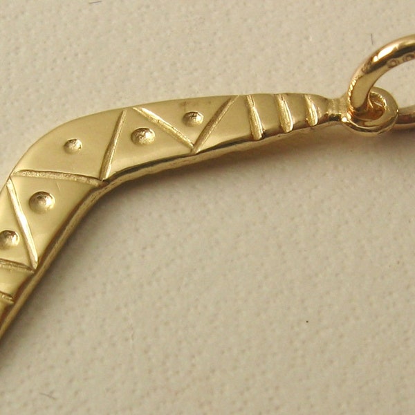 Boomerang Charm - Etsy