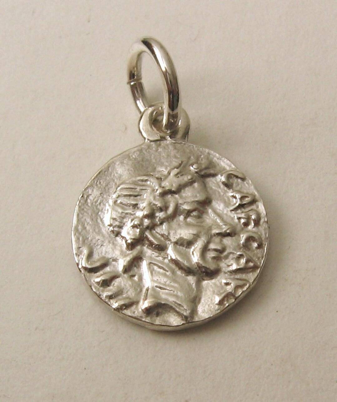 Genuine SOLID 925 STERLING SILVER Small Ancient Roman Republic - Etsy