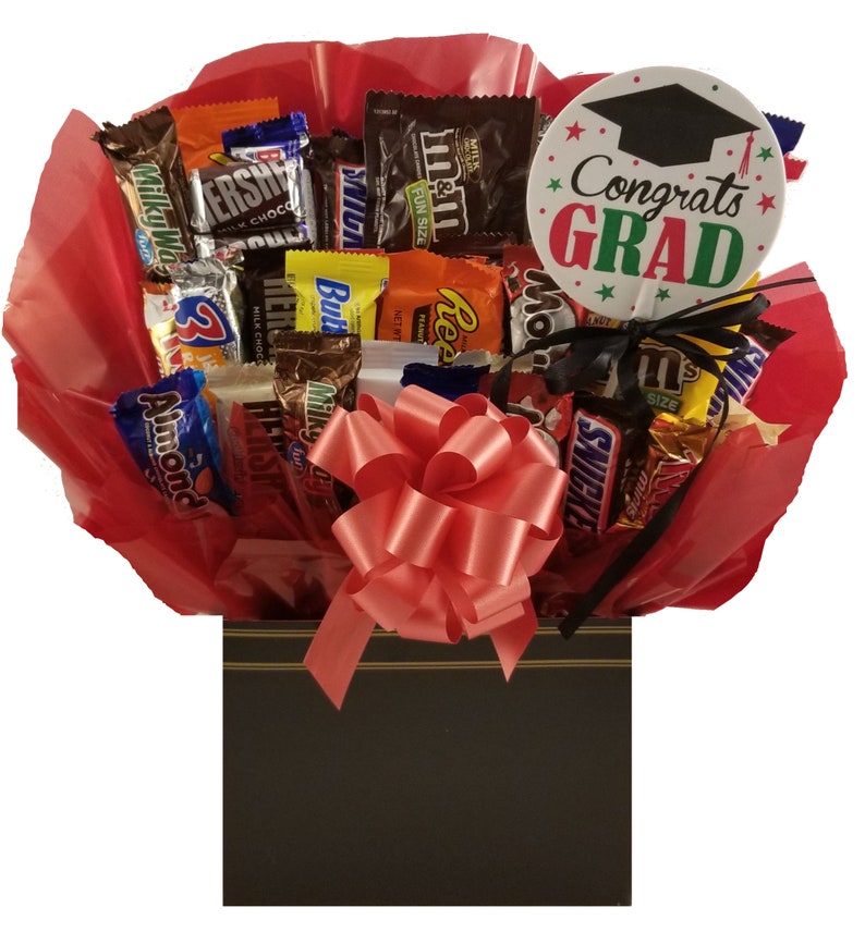 Chocolate Candy Bouquet (congrats Grad Gift Box) - Etsy