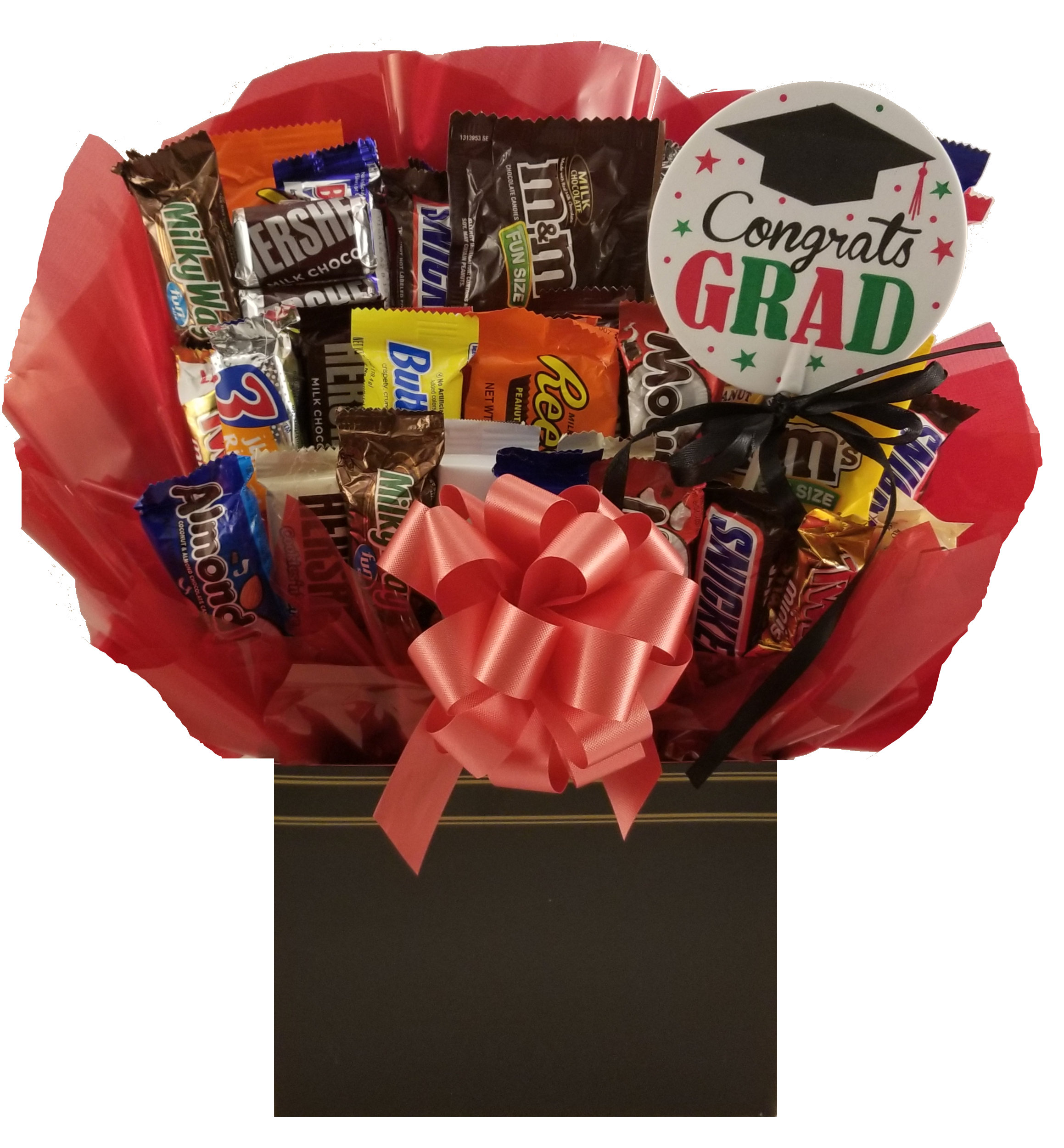 Chocolate Candy Bouquet (congrats Grad Gift Box) - Etsy
