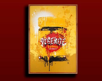 Vegemite Art - Etsy