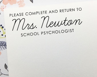 Please Complete Return Stamp - Etsy