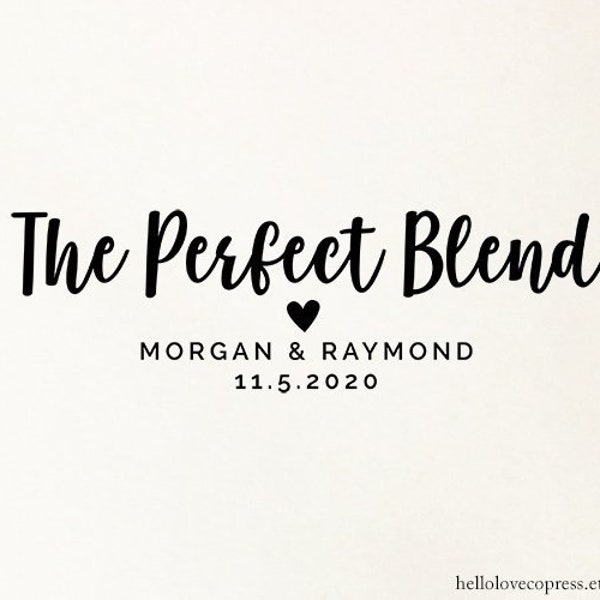 The Perfect Blend - Etsy