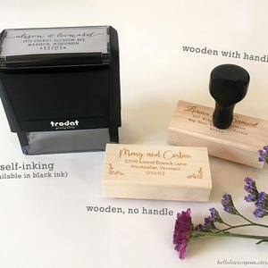 Custom Handmade by Stamp, Personalized Business Stamp, Shop Stamp With ...