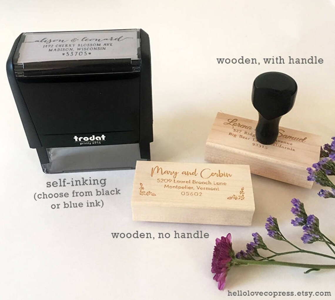 Personalized Complete and Return Stamp, Custom Please Complete & Return ...