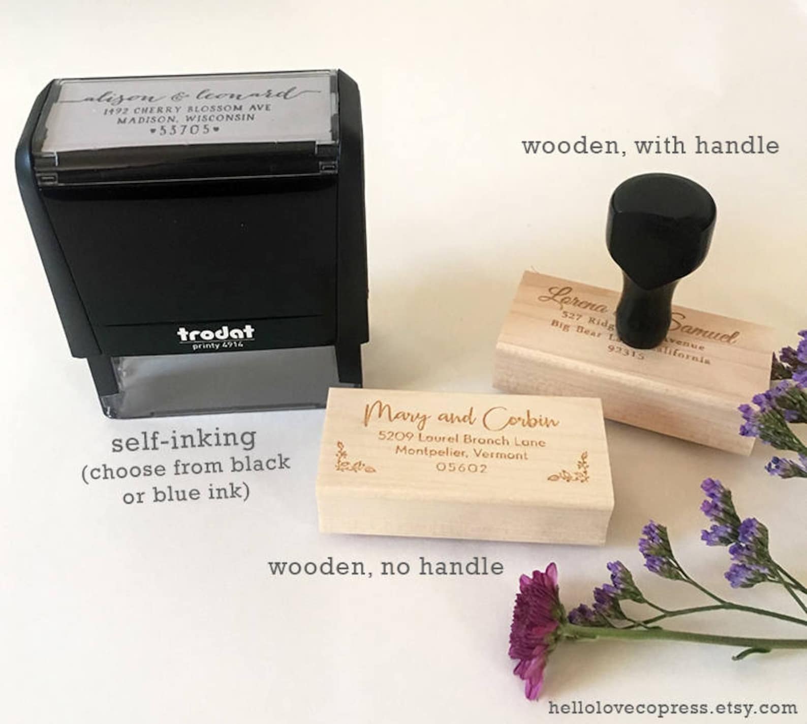 Personalized Complete and Return Stamp, Custom Please Complete & Return ...