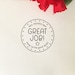 Teacher Great Job Stamp, Student Classroom Stamp, Personalized Grading ...