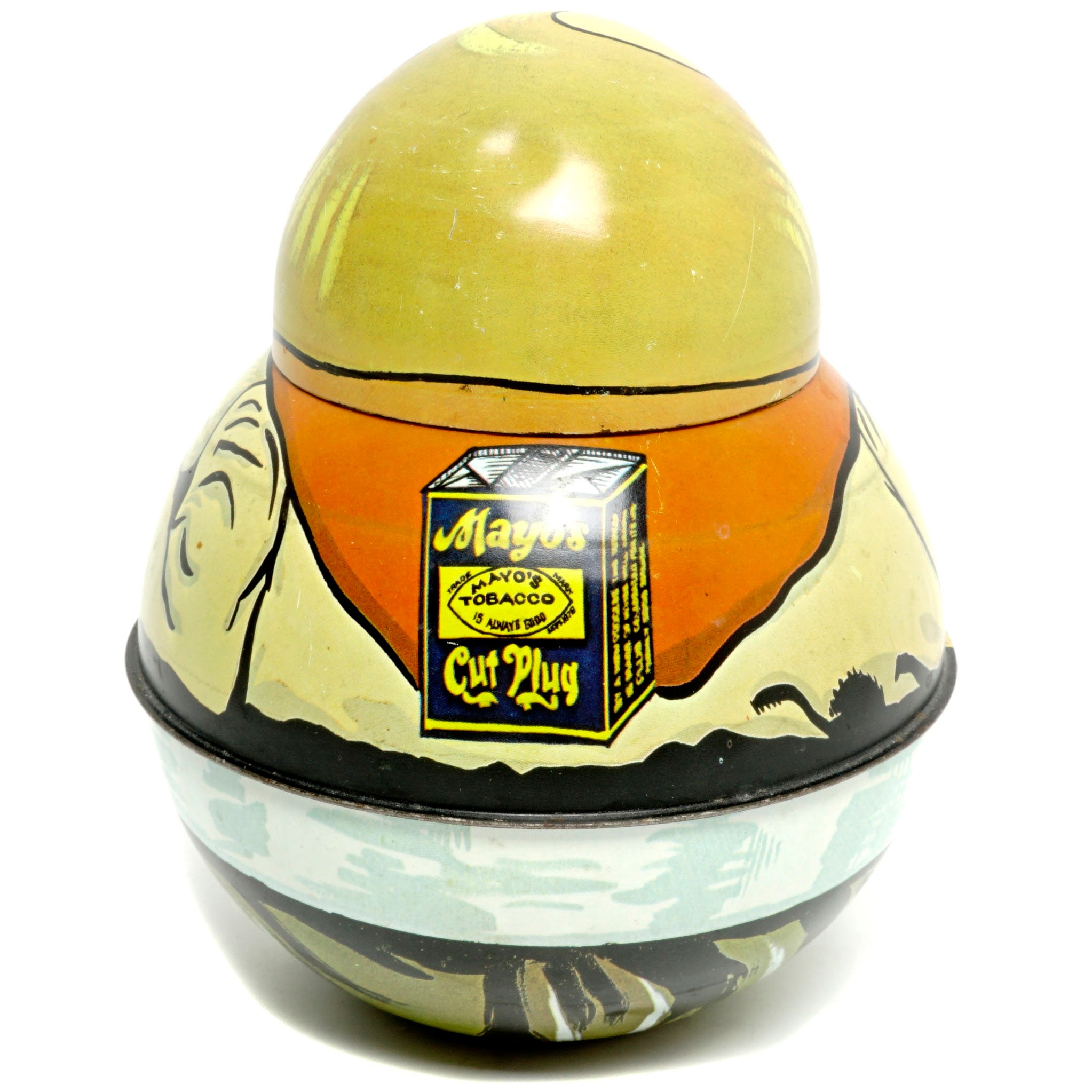 Bristol Ware 1979 Replica of 1912 Cowboy Roly Poly Brownie Mayo's ...