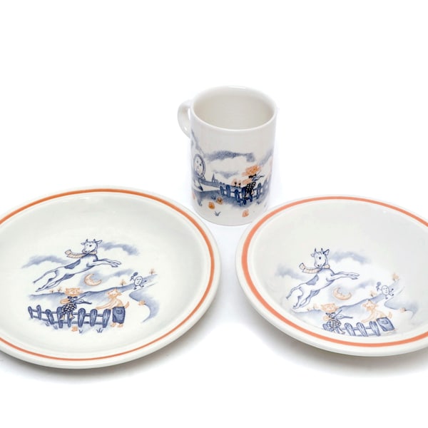 Hey Diddle Plate - Etsy