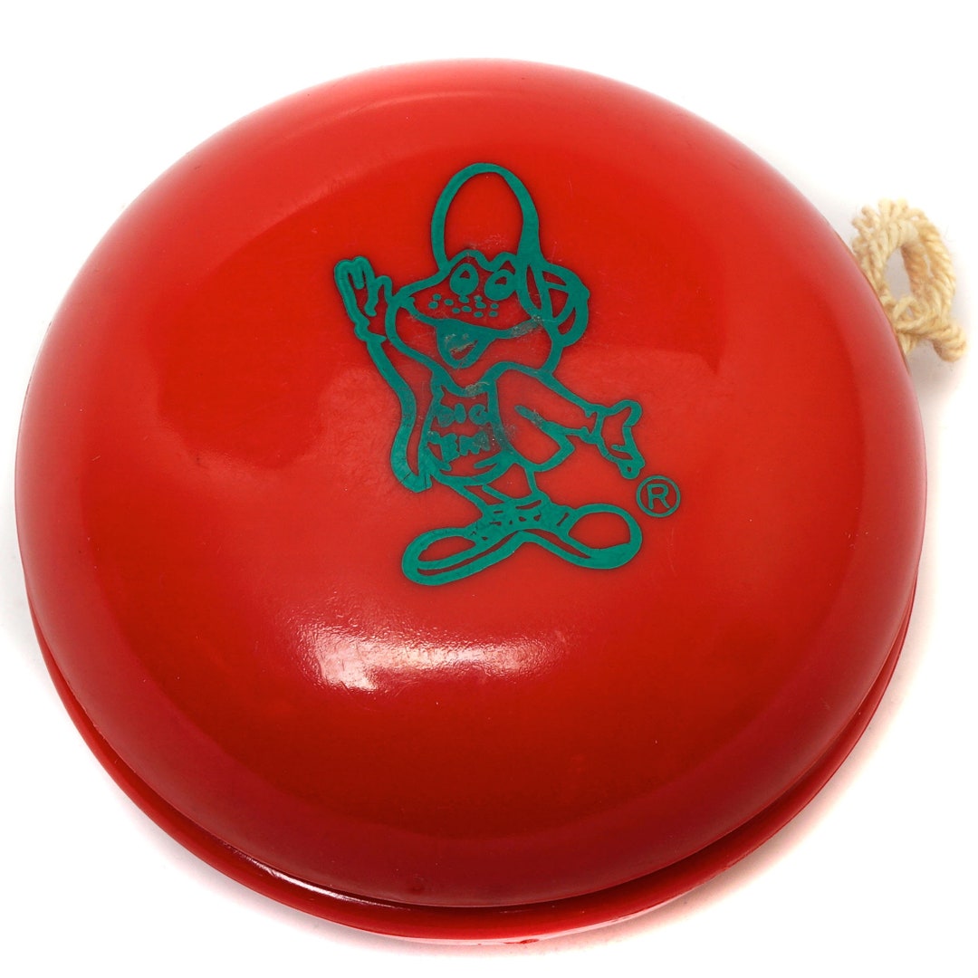 Dig 'em Frog Yoyo Red Duncan Imperial Honey Smacks Mascot Vintage 1970s ...