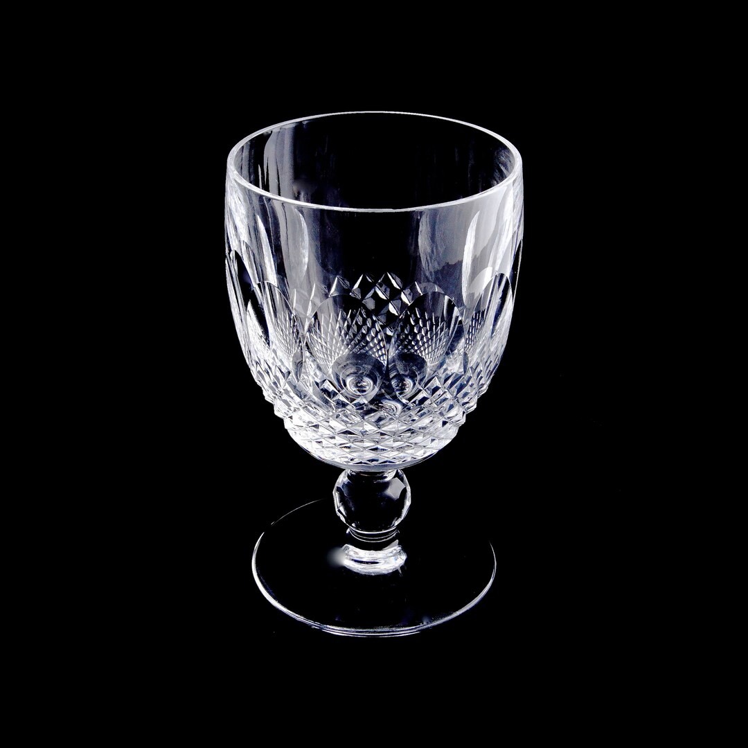 Authentic Waterford Colleen Pattern Wine or Water Glass, Hand Cut Irish ...