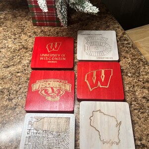 Custom College Coasters - Etsy