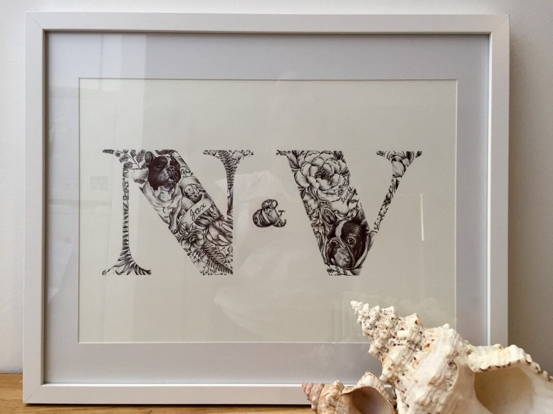 Personalised Custom Drawn Lettering - Etsy