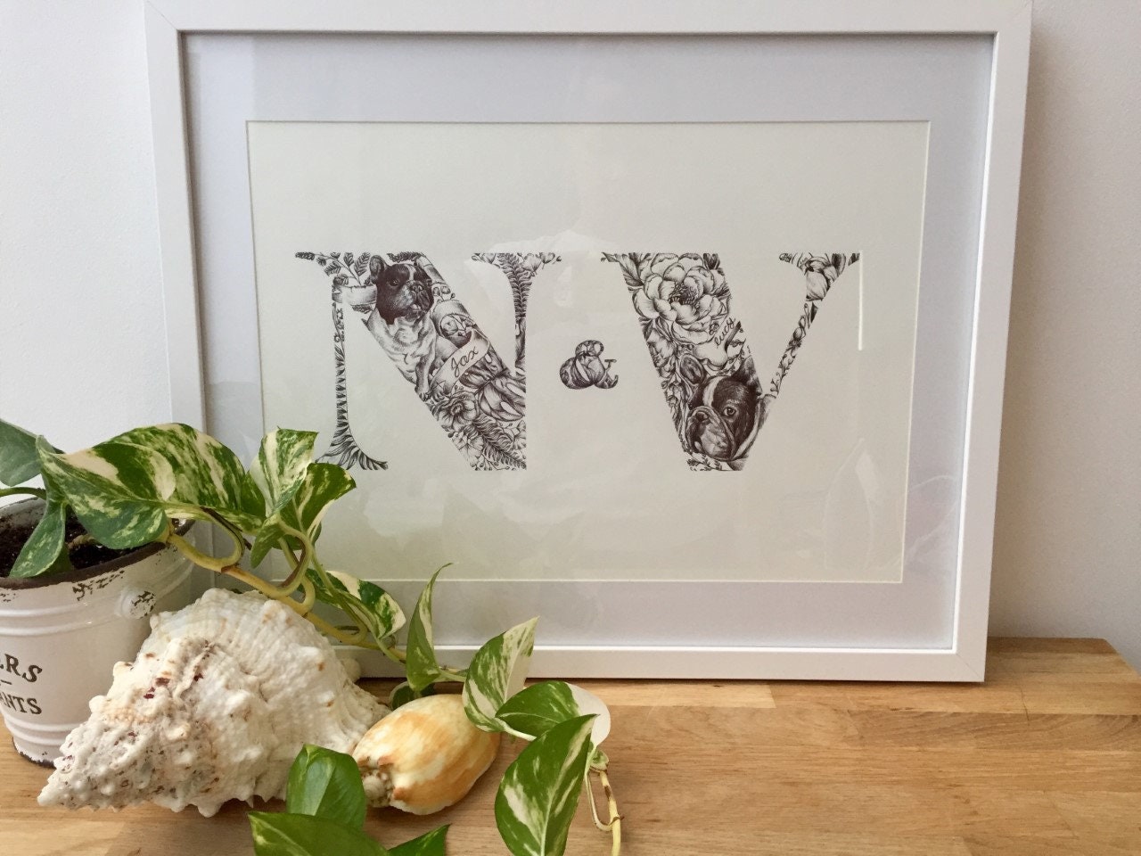 Personalised Custom Drawn Lettering - Etsy