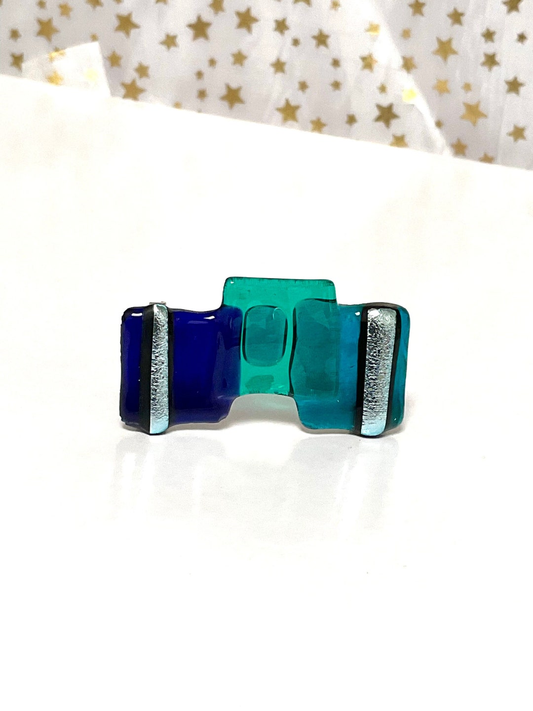 Dichroic Glass BROOCH, Dichroic Glass, Gift for Her, Fused Glass Brooch ...
