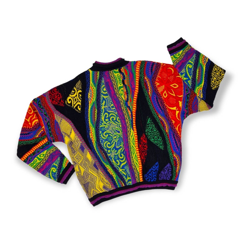 Rare COOGI Pullover Iconic Design Knitwear Colorful 90s Jumper - Etsy