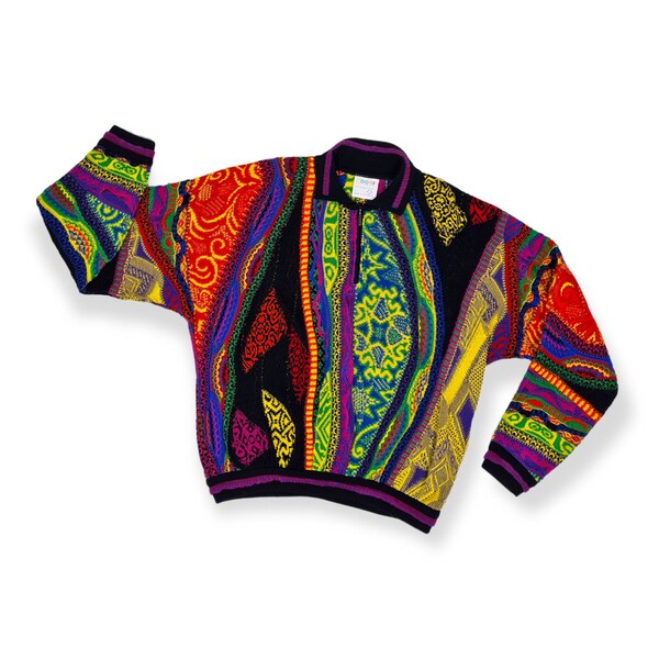 Coogi Sweater - Etsy