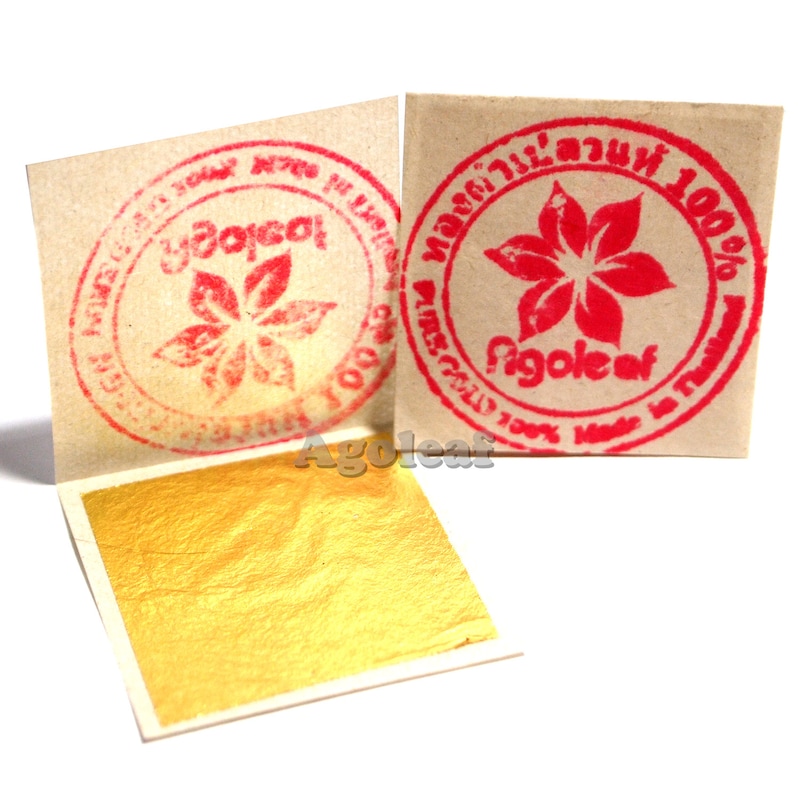 Gold Leaf Stamp Pad - Etsy New Zealand