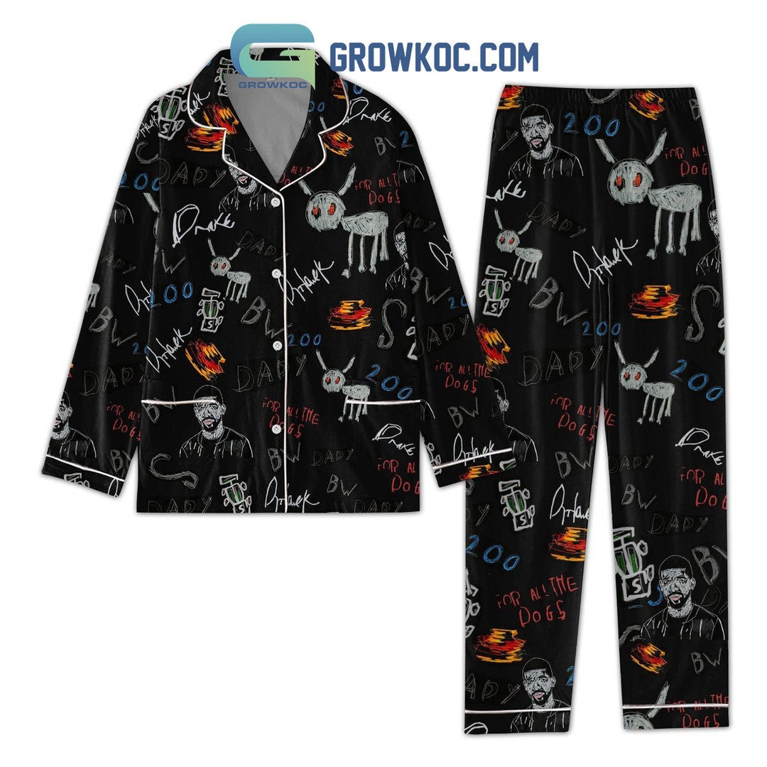Drake for All the Dogs Pajamas Set Christmas Pajamas Family - Etsy